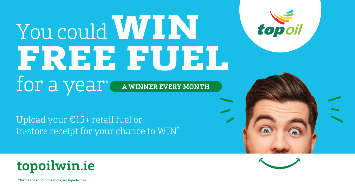 SIGN UP - Top Oil Year of Free Fuel